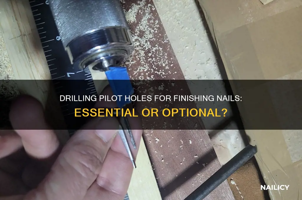 Drilling Pilot Holes For Finishing Nails: Essential Or Optional? | Nailicy