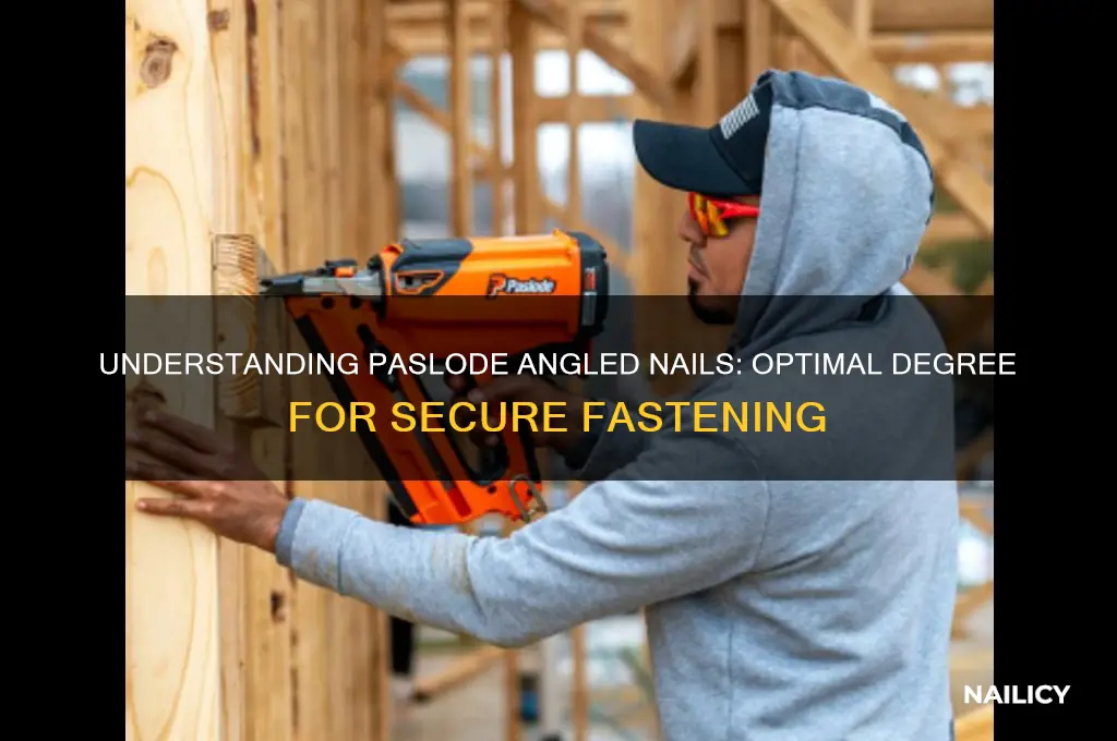 Understanding Paslode Angled Nails: Optimal Degree For Secure Fastening ...
