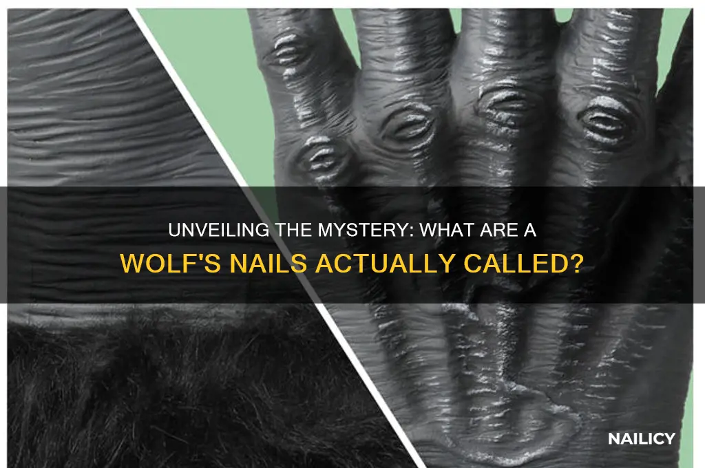 Unveiling The Mystery: What Are A Wolf's Nails Actually Called? | Nailicy