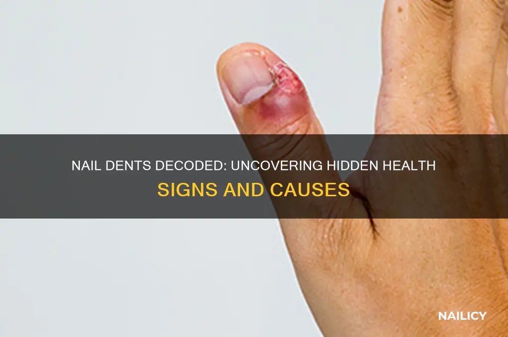 Nail Dents Decoded: Uncovering Hidden Health Signs And Causes | Nailicy