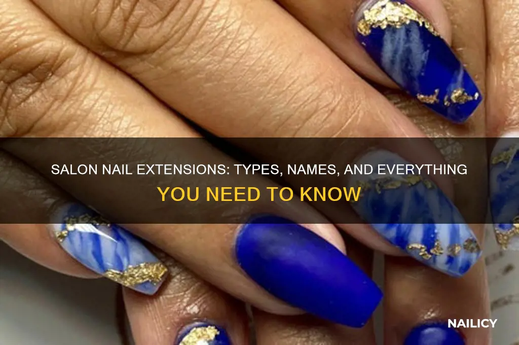 Salon Nail Extensions: Types, Names, And Everything You Need To Know ...