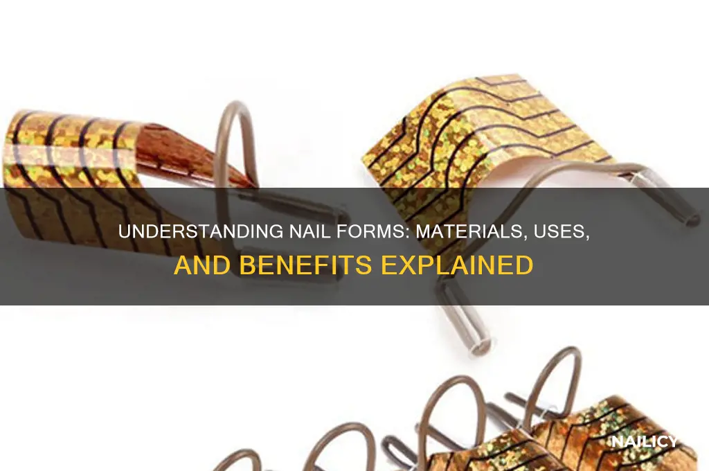 Understanding Nail Forms: Materials, Uses, And Benefits Explained | Nailicy