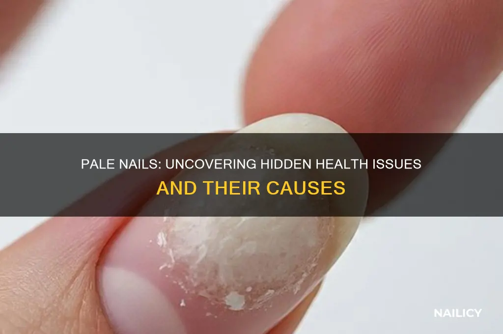 Pale Nails: Uncovering Hidden Health Issues And Their Causes | Nailicy