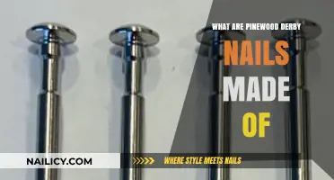 Pinewood Derby Nails: Materials And Composition Explained | Nailicy