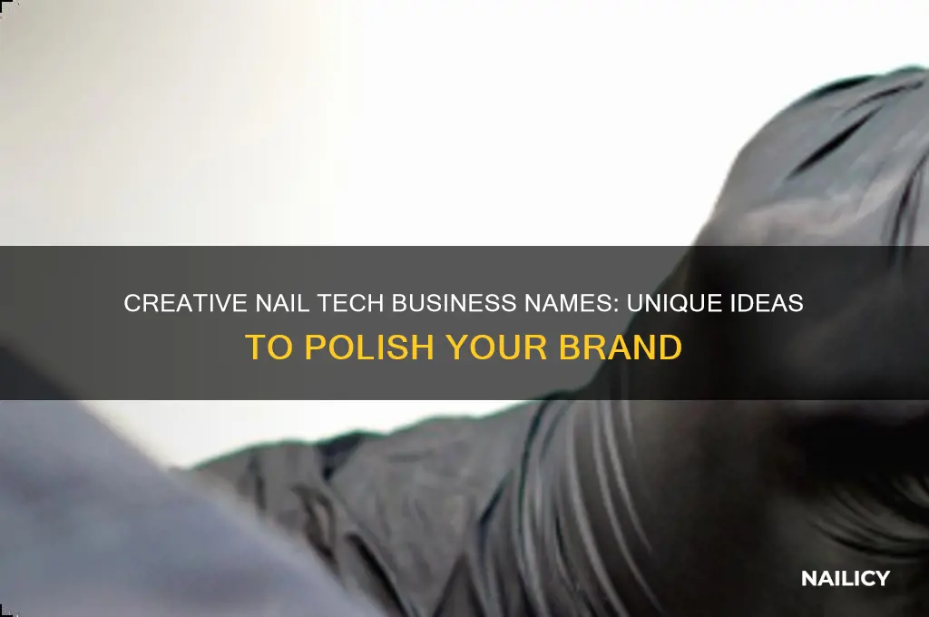 Creative Nail Tech Business Names: Unique Ideas To Polish Your Brand ...