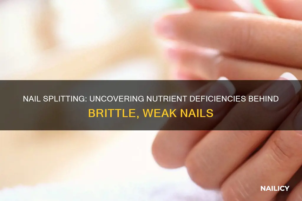 Nail Splitting: Uncovering Nutrient Deficiencies Behind Brittle, Weak ...