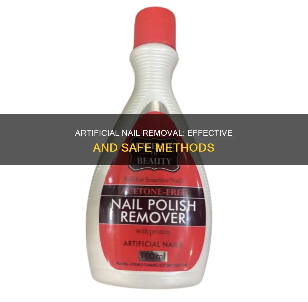 Artificial Nail Removal: Effective And Safe Methods | Nailicy