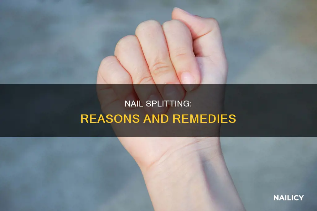 Nail Splitting: Reasons And Remedies | Nailicy
