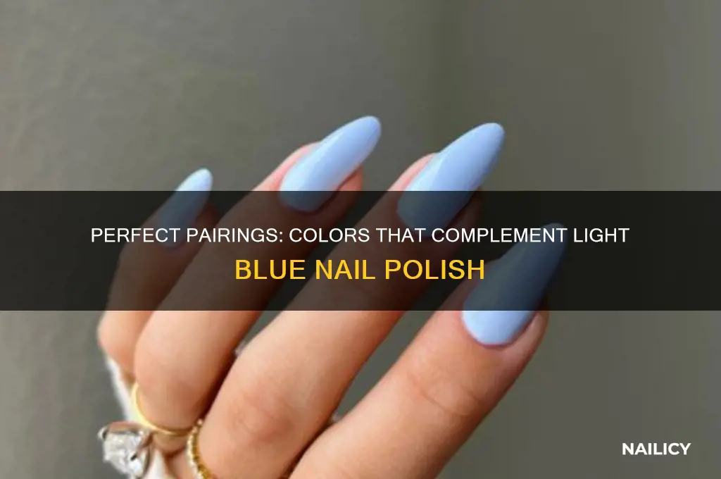 Perfect Pairings: Colors That Complement Light Blue Nail Polish | Nailicy