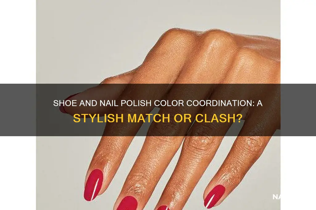 Shoe And Nail Polish Color Coordination: A Stylish Match Or Clash ...