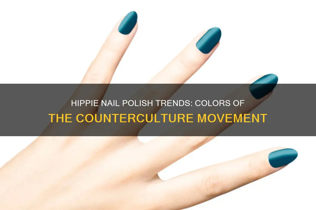 Hippie Nail Polish Trends: Colors Of The Counterculture Movement | Nailicy