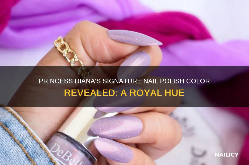 Princess Diana's Signature Nail Polish Color Revealed: A Royal Hue ...