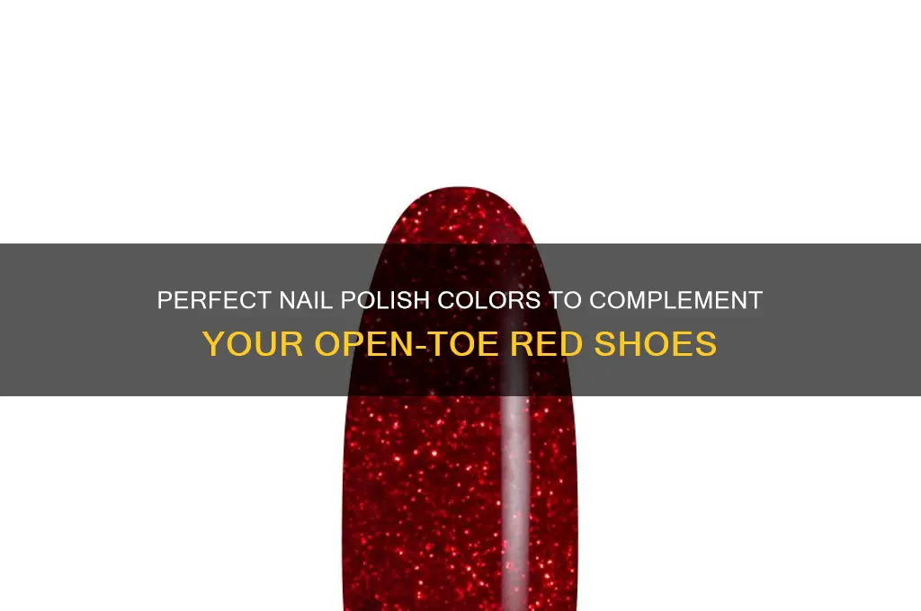 Perfect Nail Polish Colors To Complement Your Open-Toe Red Shoes | Nailicy