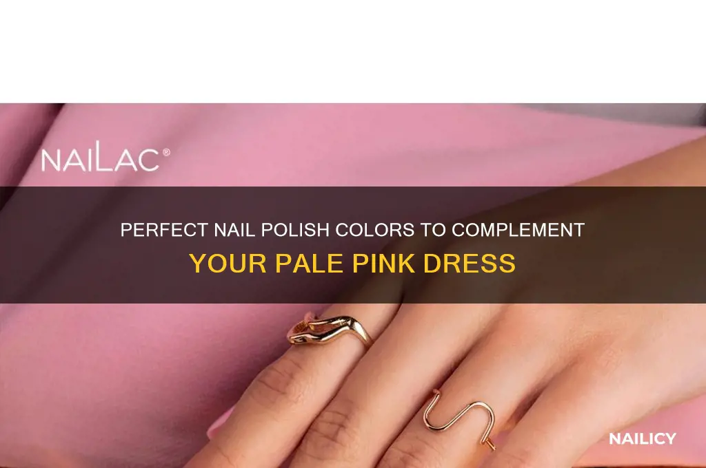 Perfect Nail Polish Colors To Complement Your Pale Pink Dress | Nailicy