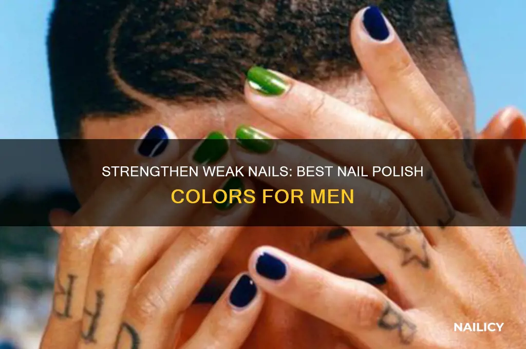 Strengthen Weak Nails: Best Nail Polish Colors For Men | Nailicy
