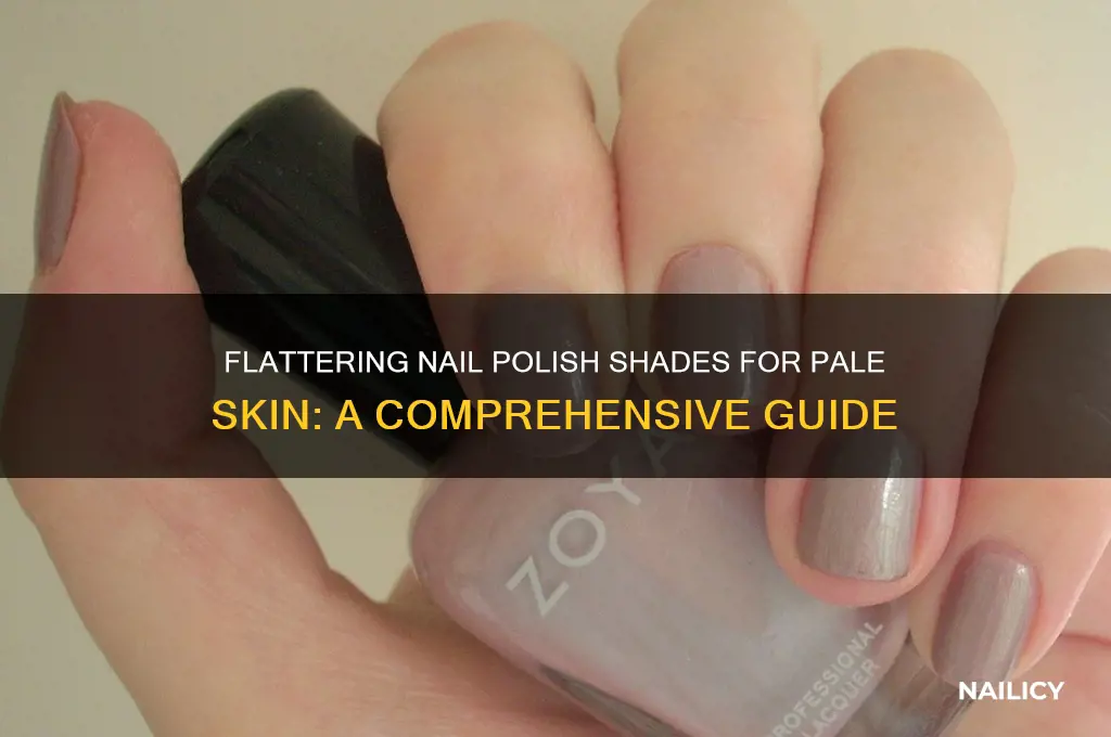 Flattering Nail Polish Shades For Pale Skin: A Comprehensive Guide ...