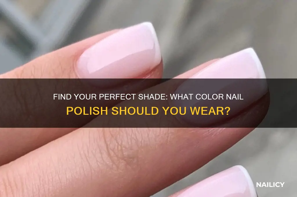 Find Your Perfect Shade: What Color Nail Polish Should You Wear? | Nailicy