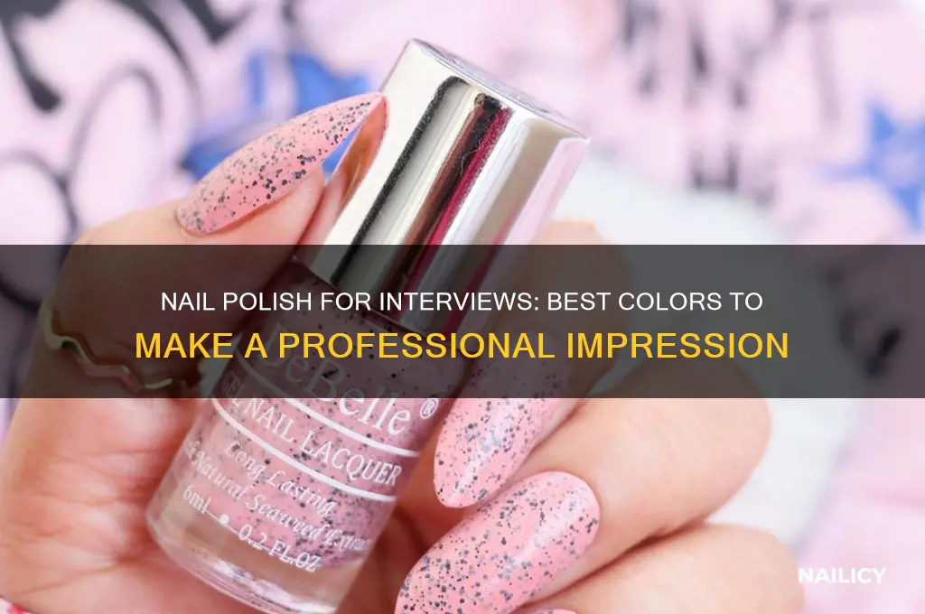 Nail Polish For Interviews: Best Colors To Make A Professional ...