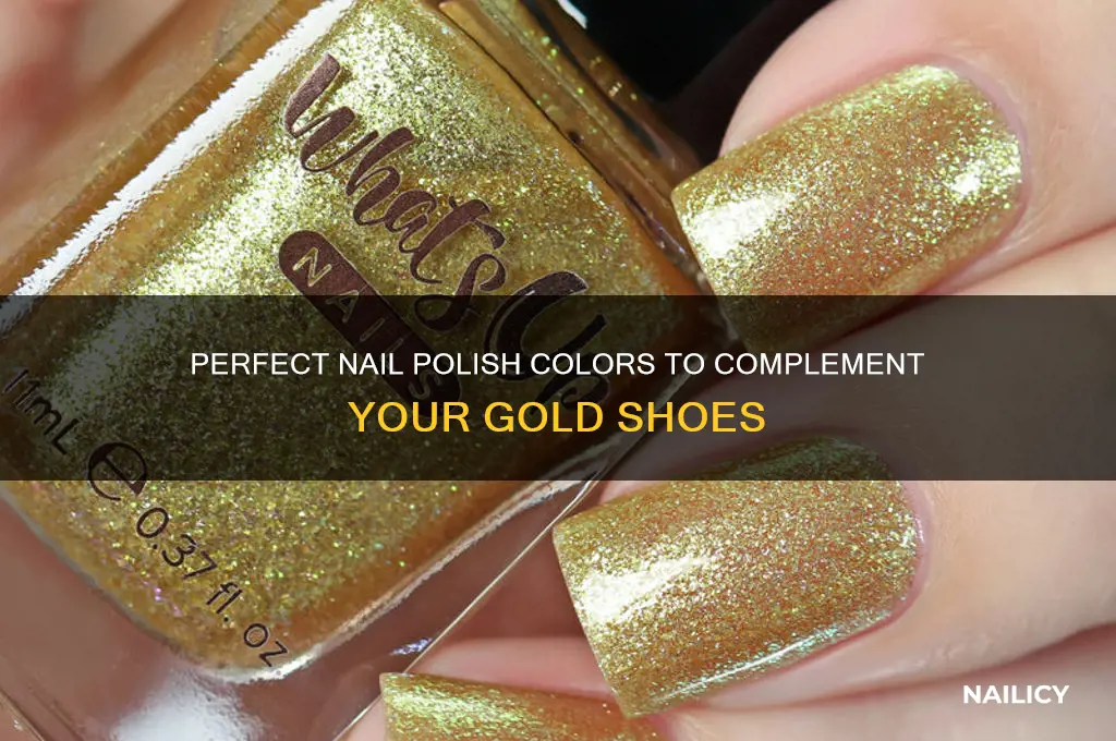 Perfect Nail Polish Colors To Complement Your Gold Shoes | Nailicy