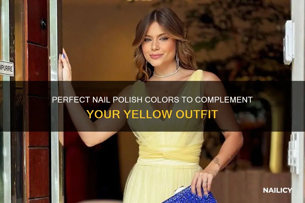 Perfect Nail Polish Colors To Complement Your Yellow Outfit | Nailicy