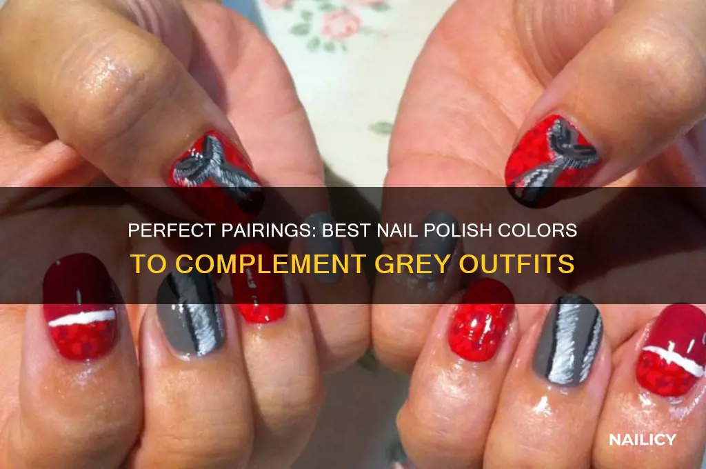 Perfect Pairings: Best Nail Polish Colors To Complement Grey Outfits ...