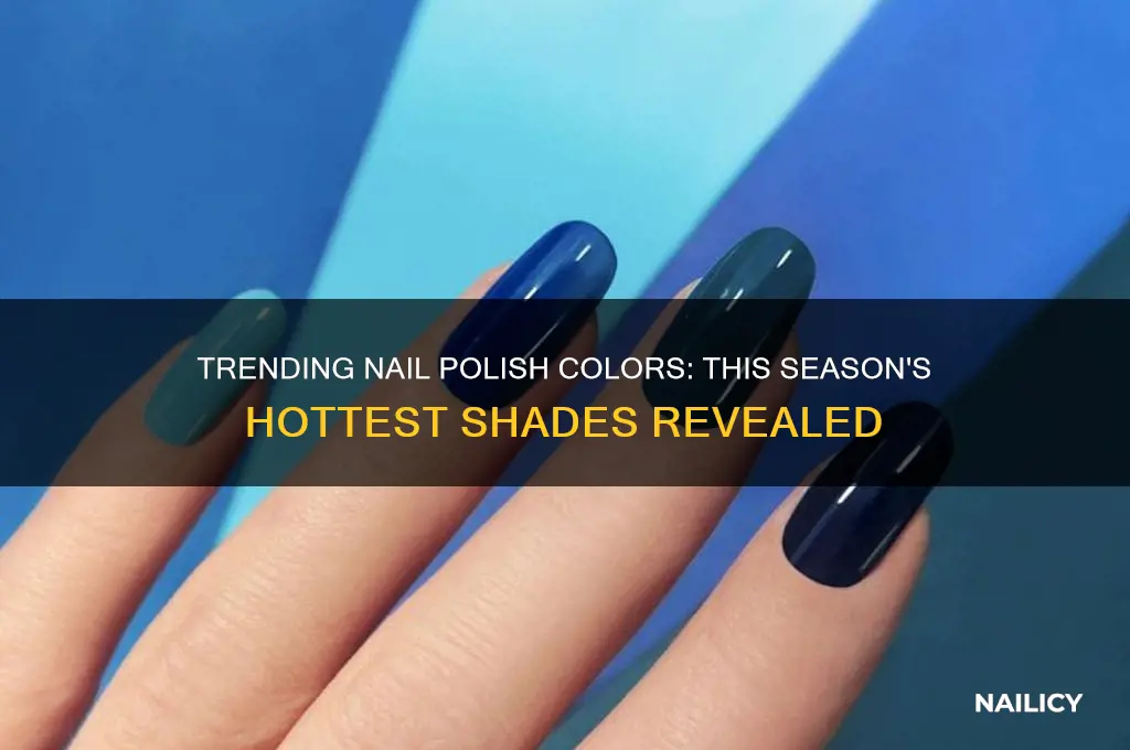 Trending Nail Polish Colors: This Season's Hottest Shades Revealed ...