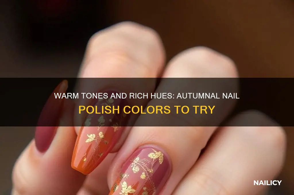Warm Tones And Rich Hues: Autumnal Nail Polish Colors To Try | Nailicy
