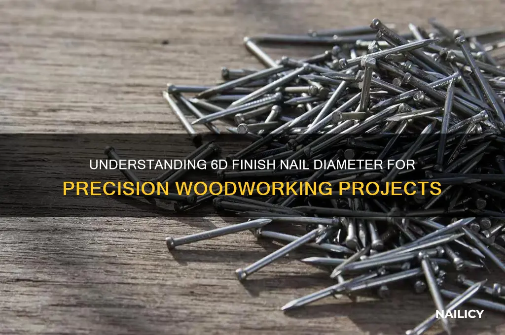 Understanding 6D Finish Nail Diameter For Precision Woodworking ...