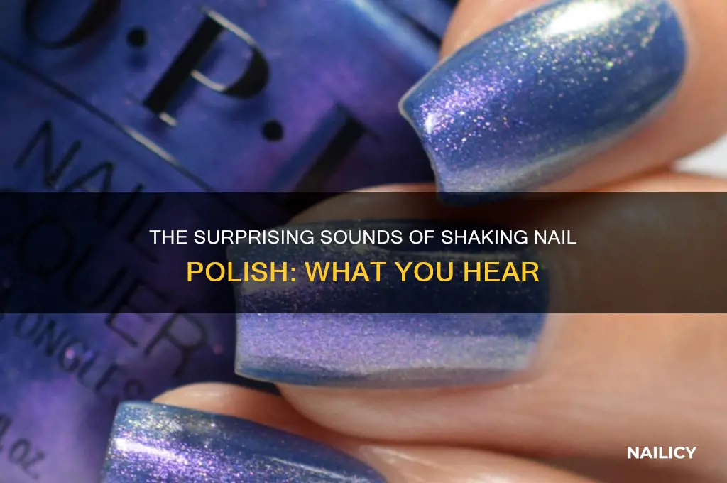 The Surprising Sounds Of Shaking Nail Polish: What You Hear | Nailicy