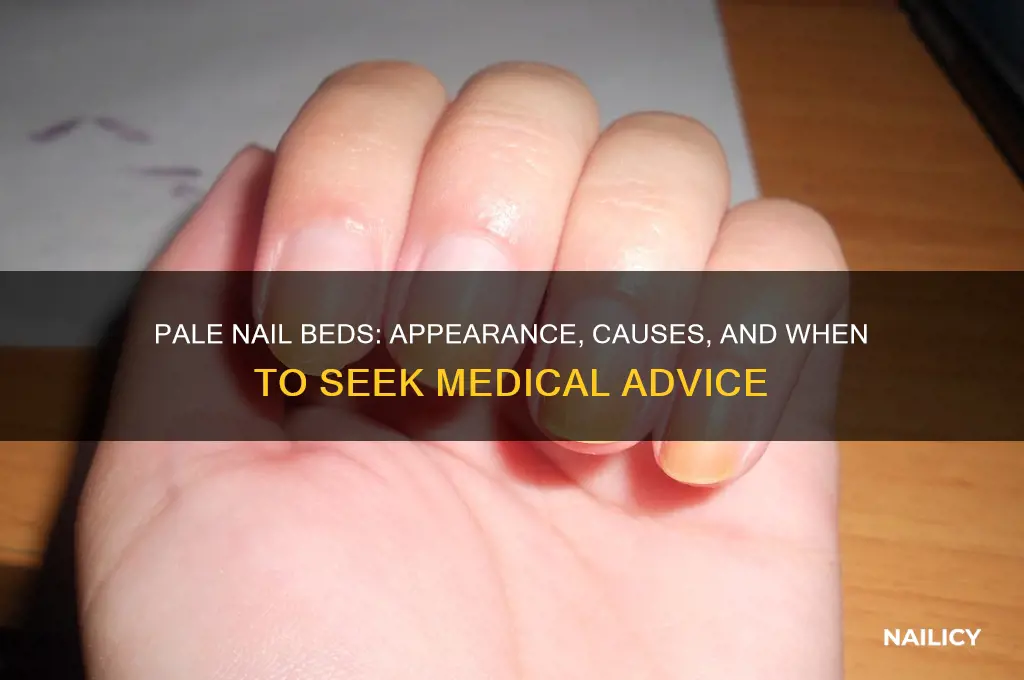 Pale Nail Beds: Appearance, Causes, And When To Seek Medical Advice ...