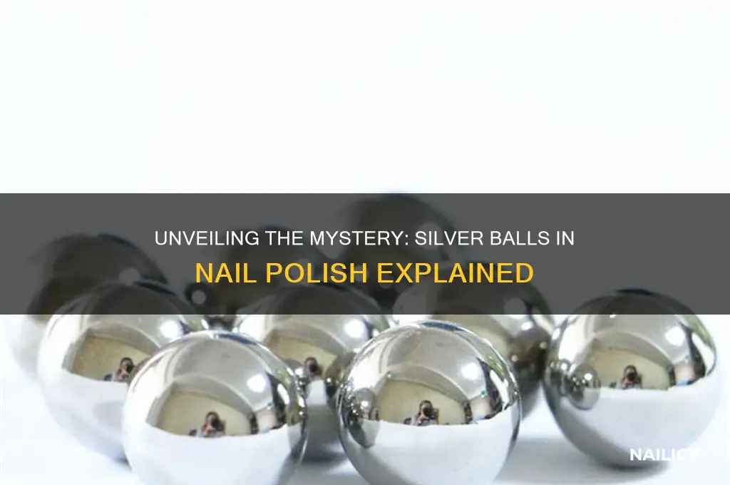 Unveiling The Mystery: Silver Balls In Nail Polish Explained | Nailicy