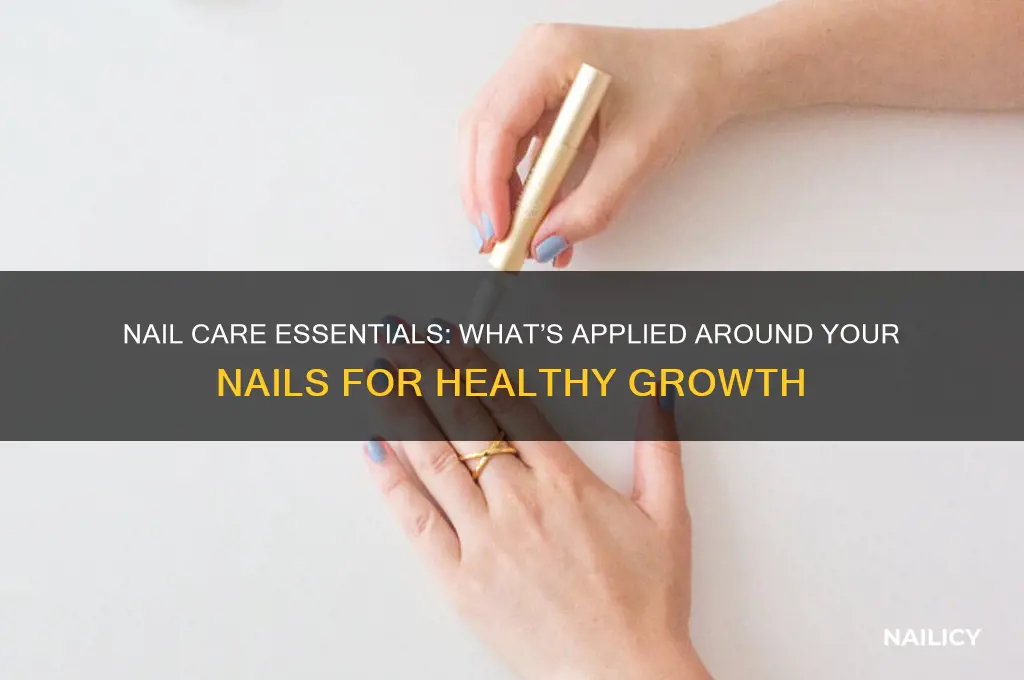 Nail Care Essentials: What’S Applied Around Your Nails For Healthy ...