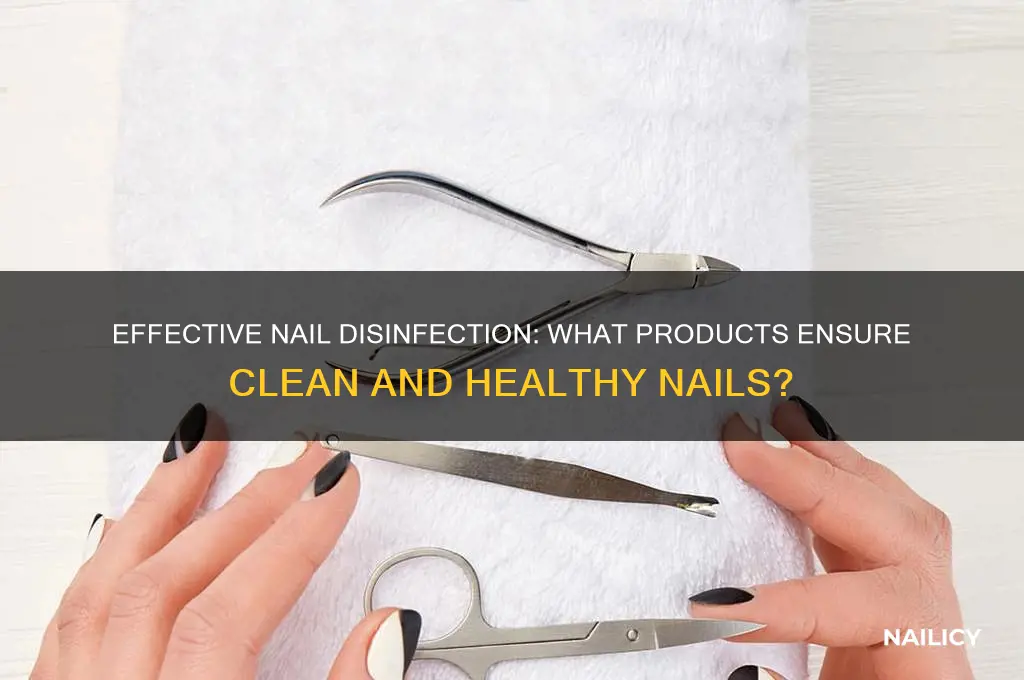 Effective Nail Disinfection: What Products Ensure Clean And Healthy ...