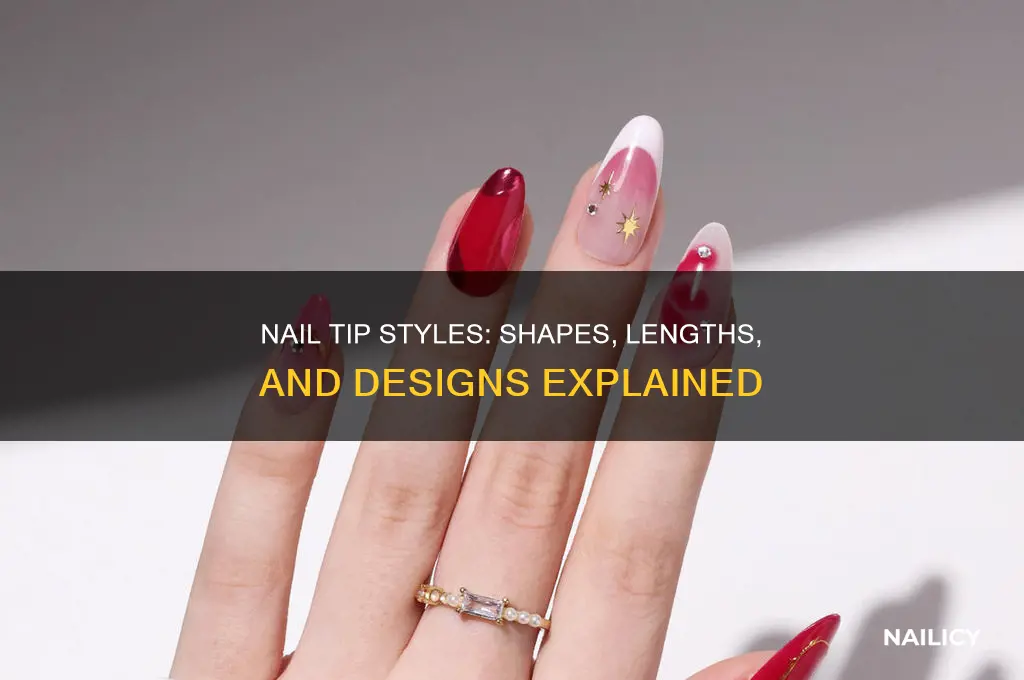 Nail Tip Styles: Shapes, Lengths, And Designs Explained | Nailicy