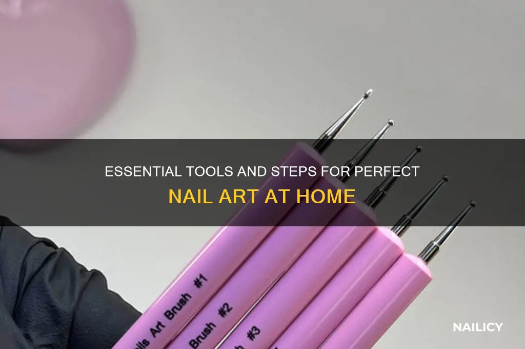 Essential Tools And Steps For Perfect Nail Art At Home | Nailicy