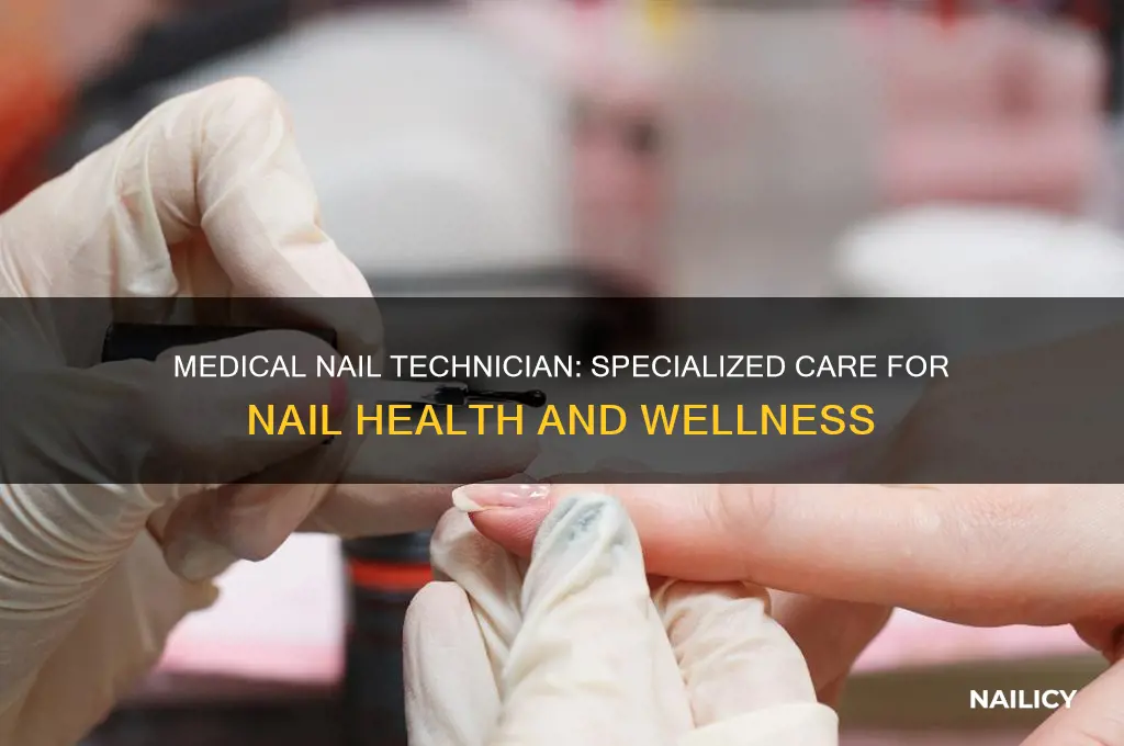 Medical Nail Technician: Specialized Care For Nail Health And Wellness ...
