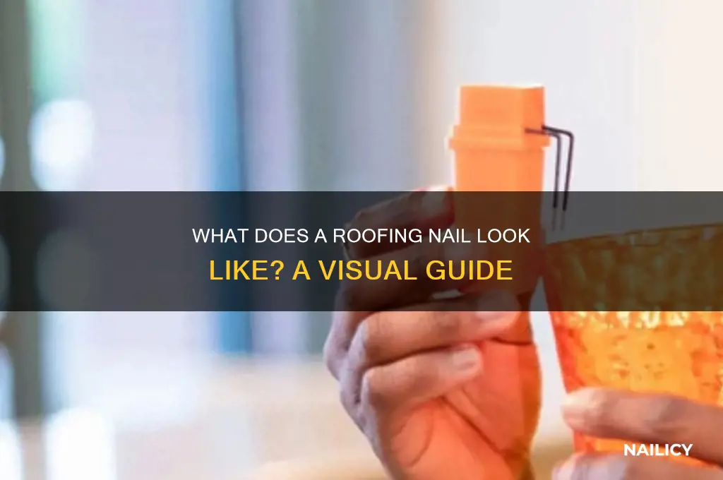 What Does A Roofing Nail Look Like? A Visual Guide | Nailicy
