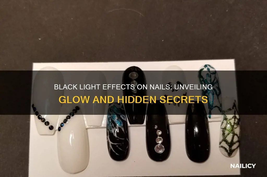 Black Light Effects On Nails: Unveiling Glow And Hidden Secrets | Nailicy