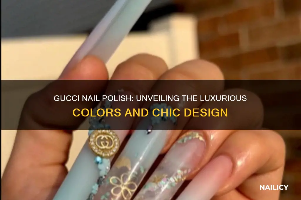 Gucci Nail Polish: Unveiling The Luxurious Colors And Chic Design | Nailicy