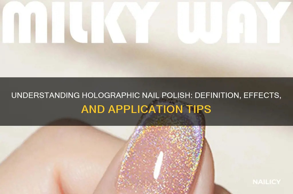 Understanding Holographic Nail Polish: Definition, Effects, And ...