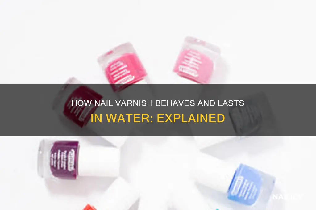 How Nail Varnish Behaves And Lasts In Water: Explained | Nailicy