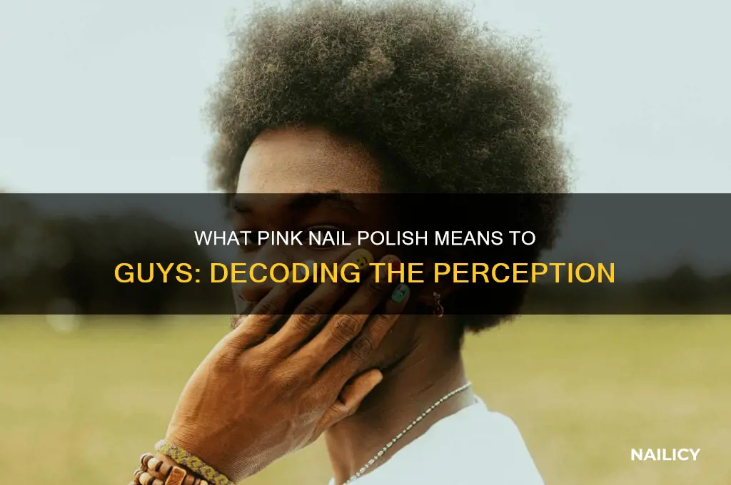 What Pink Nail Polish Means To Guys: Decoding The Perception | Nailicy