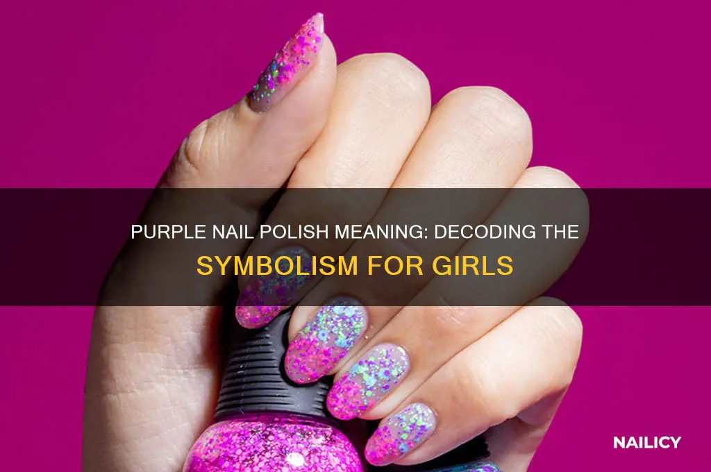 Purple Nail Polish Meaning: Decoding The Symbolism For Girls | Nailicy