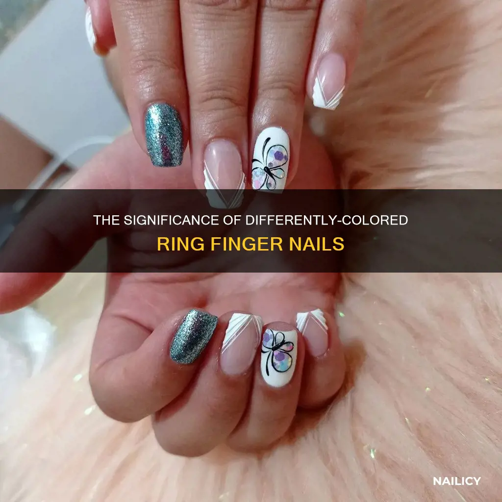 The Significance Of Differently-Colored Ring Finger Nails | Nailicy