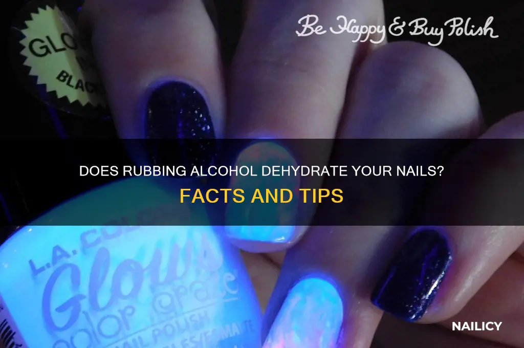 Does Rubbing Alcohol Dehydrate Your Nails? Facts And Tips | Nailicy