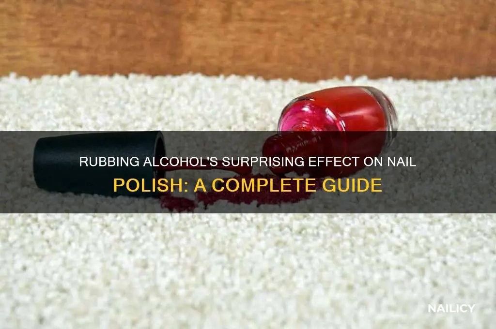 Rubbing Alcohol's Surprising Effect On Nail Polish: A Complete Guide ...