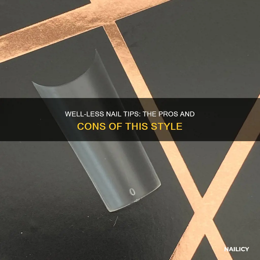 Well-Less Nail Tips: The Pros And Cons Of This Style | Nailicy