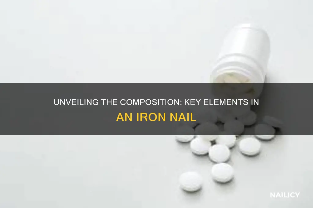 Unveiling The Composition: Key Elements In An Iron Nail | Nailicy