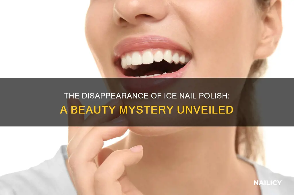 The Disappearance Of Ice Nail Polish: A Beauty Mystery Unveiled | Nailicy