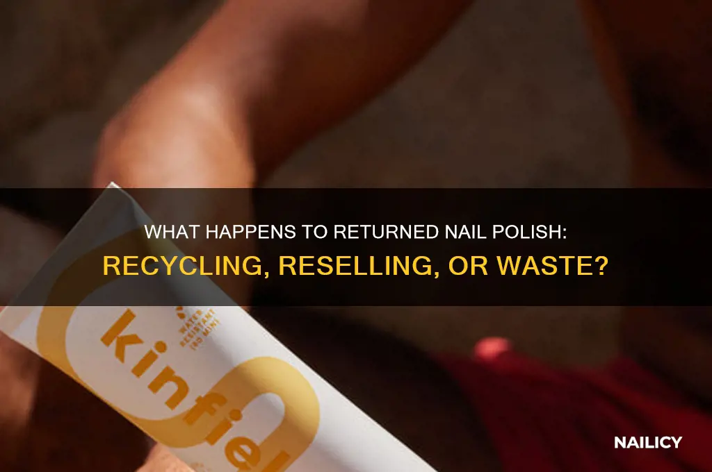 What Happens To Returned Nail Polish: Recycling, Reselling, Or Waste ...